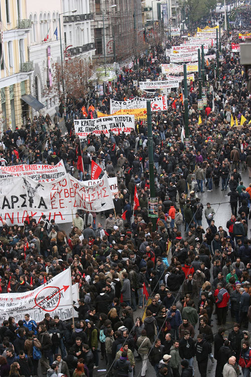 Photo gallery: Greek general strike, December 15 2010 | libcom.org